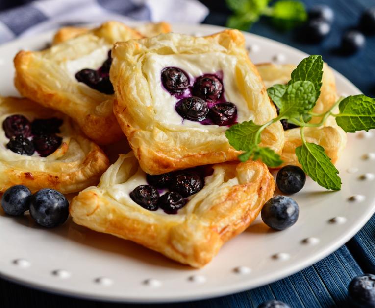 Blueberry Cream Cheese Pastries | Healthy Recipe | YMCA of the Triangle
